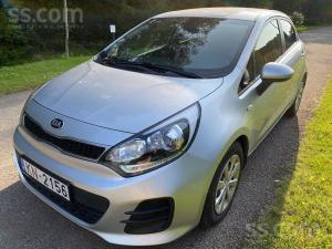 Grey Kia Rio 2016 in Riga, with an engine capacity of 1.20 L and mileage of 100 thousand km for 4900 €, photo  on AUTOMOTO.COM.LV