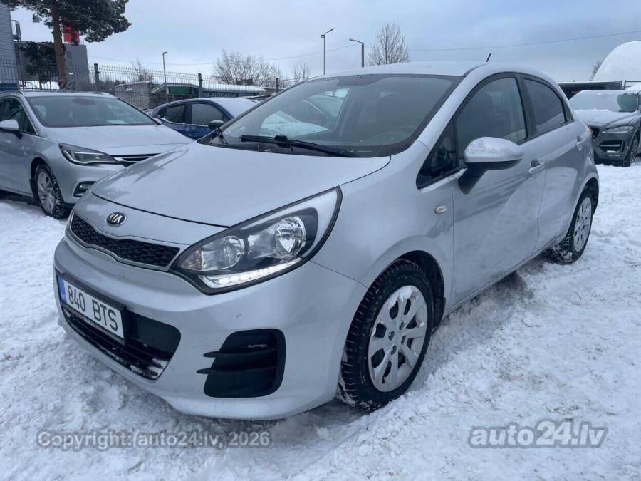 Pelēks Kia Rio 2017 Tallina, ar dzinēja tilpumu 1.10 L un nobraukumu 119 tūkst. km par 5990 €, foto 1 vietnē AUTOMOTO.COM.LV