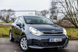 Grey Kia Rio 2017 in Riga, with an engine capacity of 1.20 L and mileage of 89 thousand km for 6990 €, photo 3 on AUTOMOTO.COM.LV