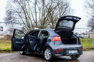 Grey Kia Rio 2017 in Riga, with an engine capacity of 1.20 L and mileage of 89 thousand km for 6990 €, photo 10 on AUTOMOTO.COM.LV
