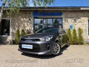 Pelēks Kia Rio 2017 Tallina, ar dzinēja tilpumu 1.40 L un nobraukumu 83 tūkst. km par 8490 €, foto  vietnē AUTOMOTO.COM.LV