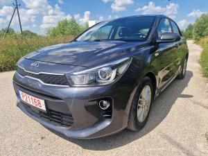 Pelēks Kia Rio 2018 Viļņa, ar dzinēja tilpumu 1.40 L un nobraukumu 248 tūkst. km par 5500 €, foto  vietnē AUTOMOTO.COM.LV