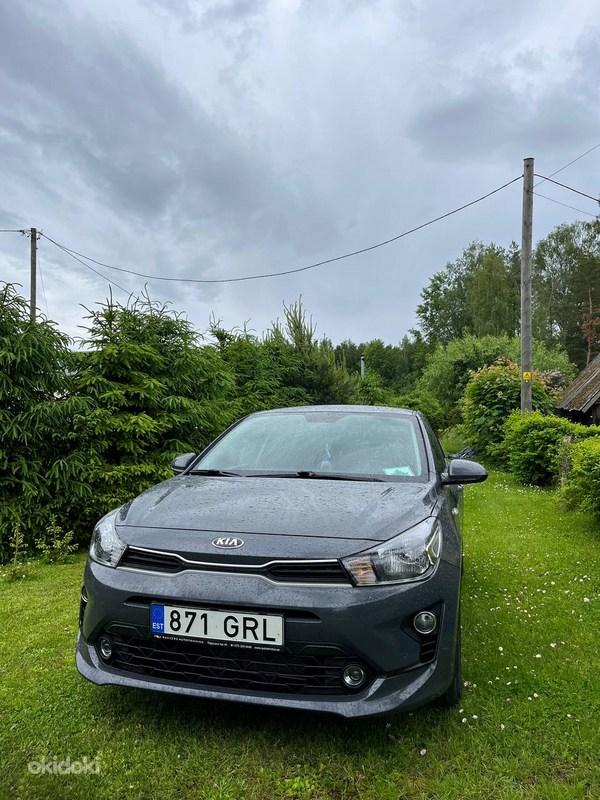 Grey Kia Rio 2021 in Tallinn, with an engine capacity of 1.20 L and mileage of 50 thousand km for 10000 €, photo 5 on AUTOMOTO.COM.LV