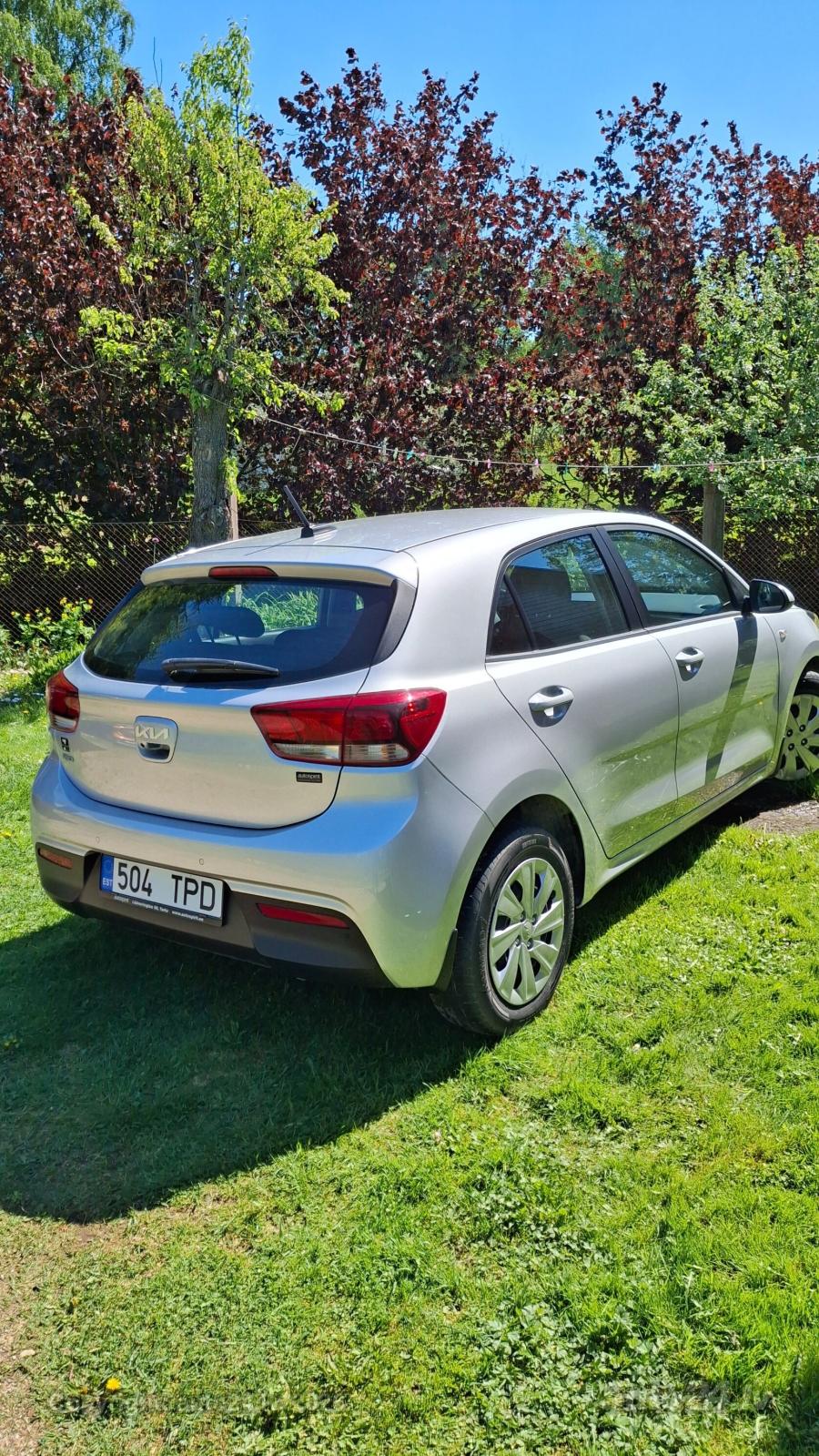 Pelēks Kia Rio 2023 Tartu, ar dzinēja tilpumu 1.20 L un nobraukumu 9 tūkst. km par 15900 €, foto 5 vietnē AUTOMOTO.COM.LV