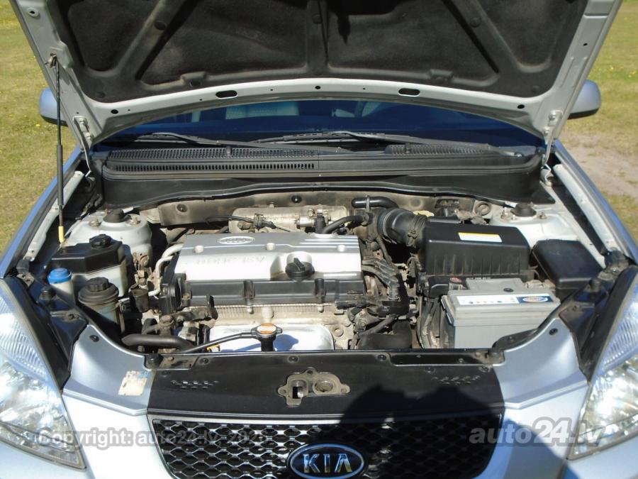 Grey Kia Rio 2006 in Tallinn, with an engine capacity of 1.40 L and mileage of 176 thousand km for 2500 €, photo 11 on AUTOMOTO.COM.LV