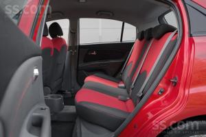 Red Kia Rio 2005 in Riga, with an engine capacity of 1.60 L and mileage of 113 thousand km for 2950 €, photo 12 on AUTOMOTO.COM.LV