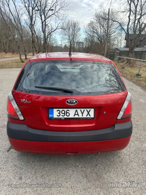 Sarkans Kia Rio 2007 Tallina, ar dzinēja tilpumu 1.40 L un nobraukumu 189 tūkst. km par 899 €, foto 6 vietnē AUTOMOTO.COM.LV