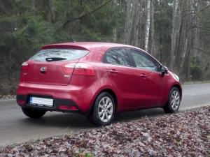 Red Kia Rio 2012 in Kaisiadorys, with an engine capacity of 1.12 L and mileage of 480 thousand km for 1950 €, photo 8 on AUTOMOTO.COM.LV
