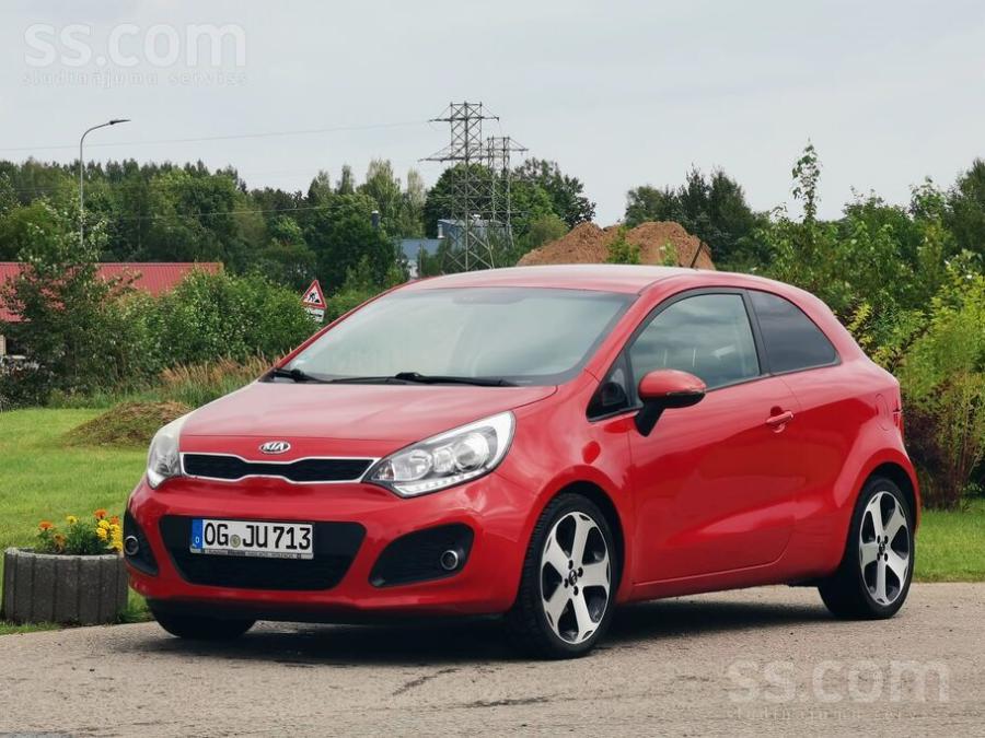Sarkans Kia Rio 2013 Rīga, ar dzinēja tilpumu 1.20 L un nobraukumu 235 tūkst. km par 3650 €, foto 1 vietnē AUTOMOTO.COM.LV