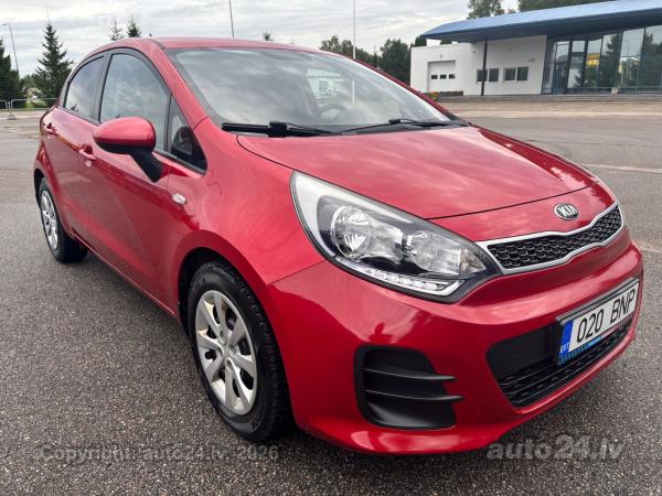 Red Kia Rio 2015 in Paide, with an engine capacity of 1.20 L and mileage of 47 thousand km for 6490 €, photo 6 on AUTOMOTO.COM.LV