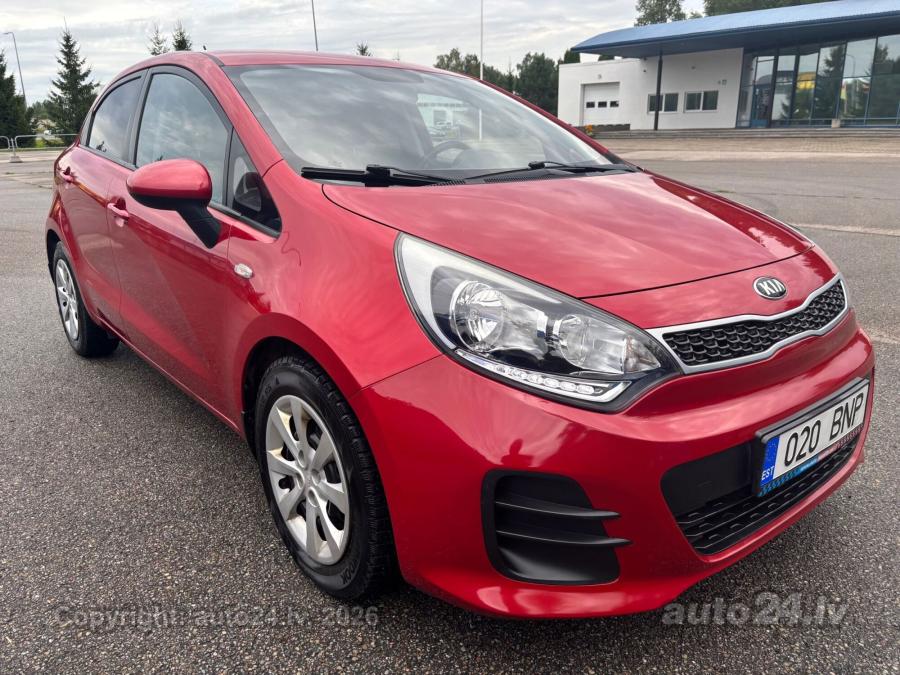 Red Kia Rio 2015 in Paide, with an engine capacity of 1.20 L and mileage of 47 thousand km for 6490 €, photo 7 on AUTOMOTO.COM.LV