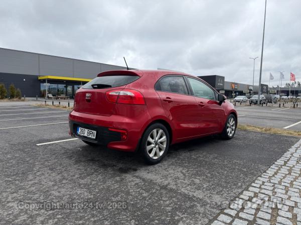 Sarkans Kia Rio 2016 Tartu, ar dzinēja tilpumu 1.40 L un nobraukumu 132 tūkst. km par 7500 €, foto 5 vietnē AUTOMOTO.COM.LV