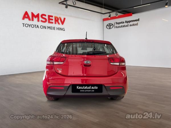 Red Kia Rio 2021 in Parnu, with an engine capacity of 1.00 L and mileage of 67 thousand km for 11290 €, photo 4 on AUTOMOTO.COM.LV