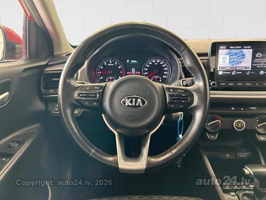 Red Kia Rio 2021 in Parnu, with an engine capacity of 1.00 L and mileage of 67 thousand km for 11290 €, photo 13 on AUTOMOTO.COM.LV