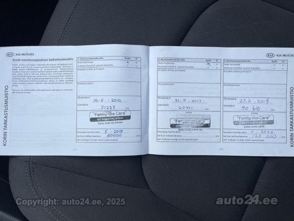 White Kia Rio 2015 in Tallinn, with an engine capacity of 1.40 L and mileage of 256 thousand km for 4200 €, photo 11 on AUTOMOTO.COM.LV
