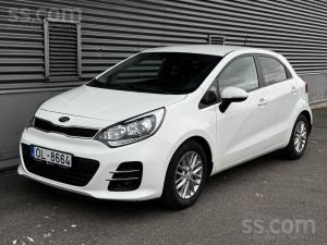 White Kia Rio 2016 in Riga, with an engine capacity of 1.20 L and mileage of 72 thousand km for 6900 €, photo  on AUTOMOTO.COM.LV
