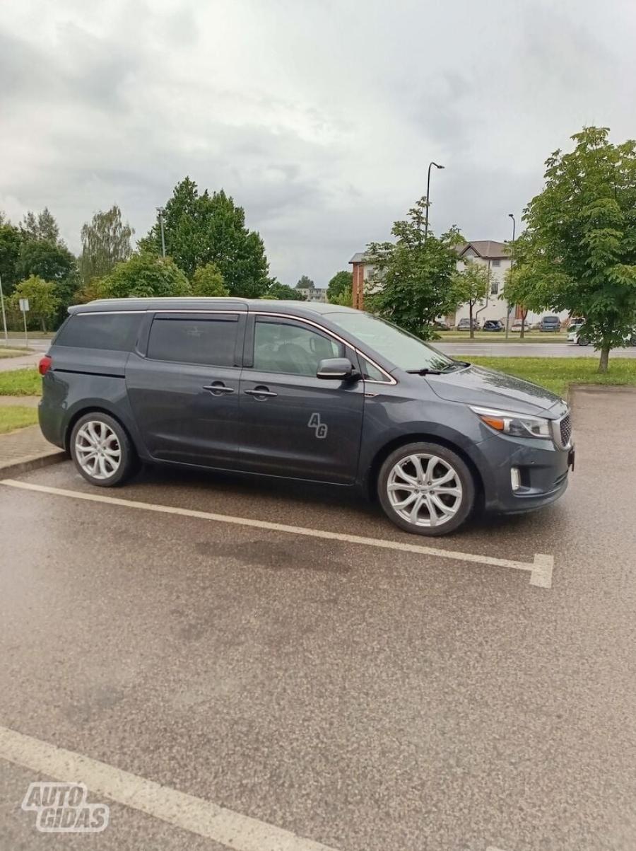 Kia Sedona 2017 Kauņa, ar dzinēja tilpumu 3.30 L un nobraukumu 200 tūkst. km par 9700 €, foto 1 vietnē AUTOMOTO.COM.LV