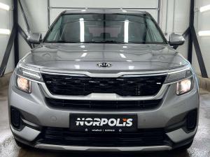 Grey Kia Seltos 2021 in Vilnius, with an engine capacity of 1.60 L and mileage of 241 thousand km for 13500 €, photo 3 on AUTOMOTO.COM.LV