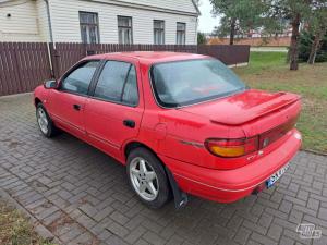Red Kia Sephia 1994 in Panevezys, with an engine capacity of 1.60 L and mileage of 143 thousand km for 750 €, photo 8 on AUTOMOTO.COM.LV