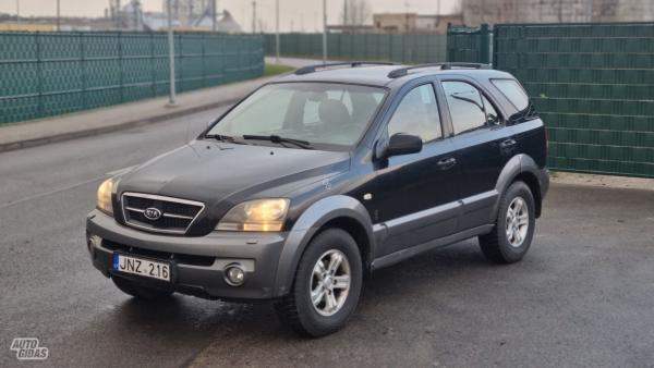 Melns Kia Sorento 2005 Viļņa, ar dzinēja tilpumu 2.50 L un nobraukumu 265 tūkst. km par 2350 €, foto 1 vietnē AUTOMOTO.COM.LV