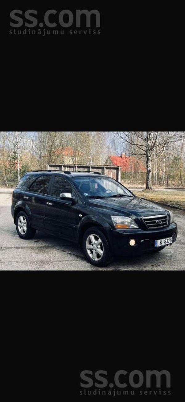 Melns Kia Sorento 2006 Rēzekne, ar dzinēja tilpumu 2.50 L un nobraukumu 335 tūkst. km par 4000 €, foto 2 vietnē AUTOMOTO.COM.LV