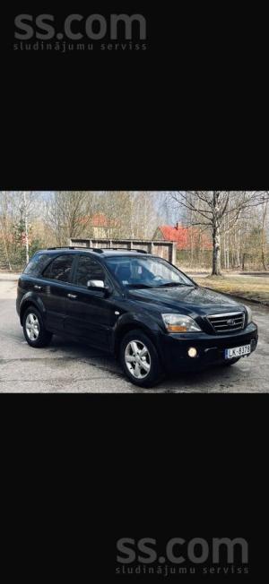 Melns Kia Sorento 2006 Rēzekne, ar dzinēja tilpumu 2.50 L un nobraukumu 335 tūkst. km par 10500 €, foto 2 vietnē AUTOMOTO.COM.LV
