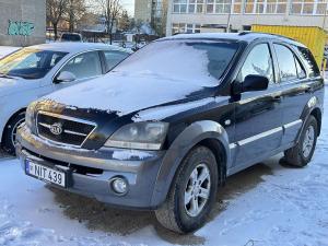 Melns Kia Sorento 2006 Ukmergė, ar dzinēja tilpumu 2.40 L un nobraukumu 221 tūkst. km par 1250 €, foto  vietnē AUTOMOTO.COM.LV