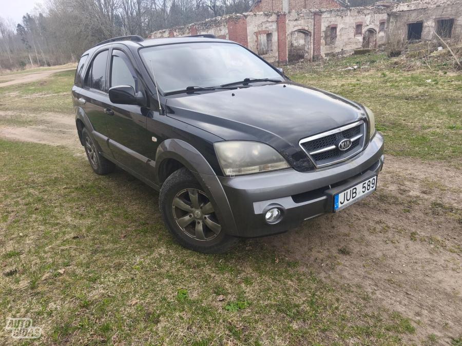 Melns Kia Sorento 2006 Ignalina, ar dzinēja tilpumu 2.50 L un nobraukumu 199 tūkst. km par 1550 €, foto 1 vietnē AUTOMOTO.COM.LV