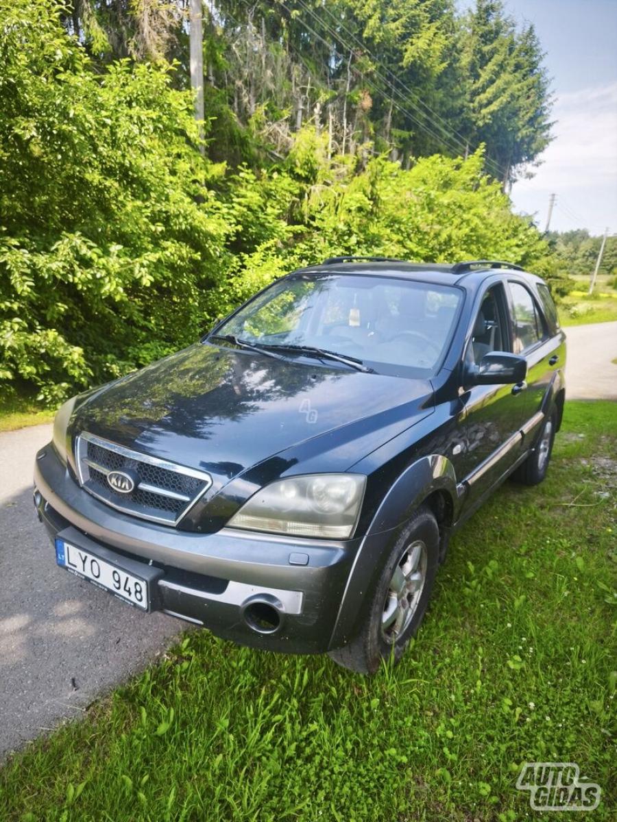 Черный Киа Соренто 2006 в Каунас, объемом двигателя 2.50 л и пробегом 256 тыс. км за 1000 €, фото 4 на AUTOMOTO.COM.LV