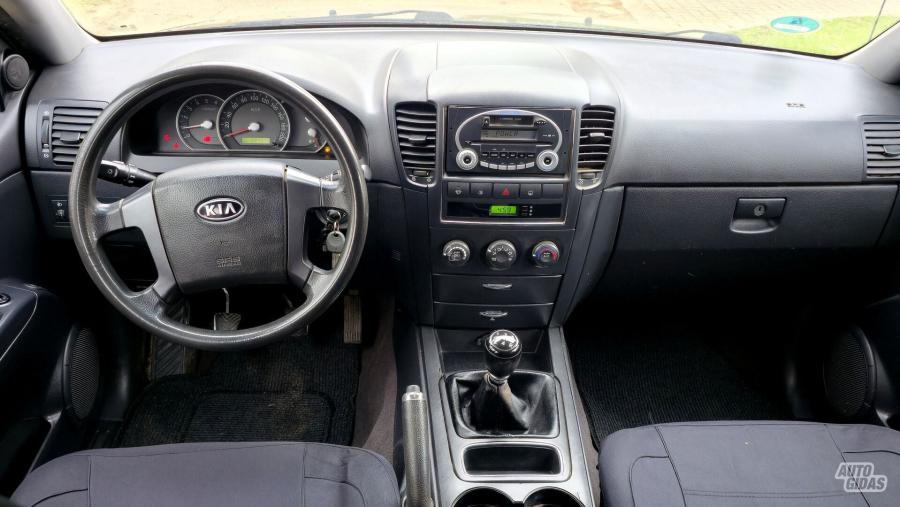 Black Kia Sorento 2007 in Marijampole, with an engine capacity of 2.50 L and mileage of 288 thousand km for 2799 €, photo 17 on AUTOMOTO.COM.LV
