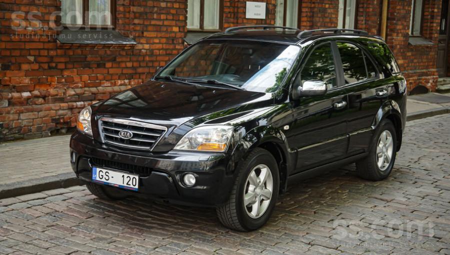Melns Kia Sorento 2007 Rīga, ar dzinēja tilpumu 2.50 L un nobraukumu 292 tūkst. km par 2950 €, foto 1 vietnē AUTOMOTO.COM.LV