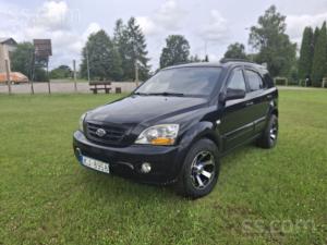 Черный Киа Соренто 2007 в Талси, объемом двигателя 2.50 л и пробегом 321 тыс. км за 2500 €, фото 3 на AUTOMOTO.COM.LV