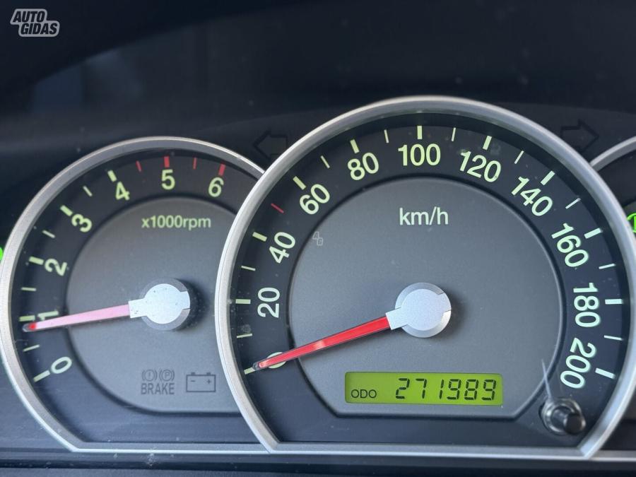 Black Kia Sorento 2007 in Vilnius, with an engine capacity of 2.50 L and mileage of 271 thousand km for 2300 €, photo 20 on AUTOMOTO.COM.LV