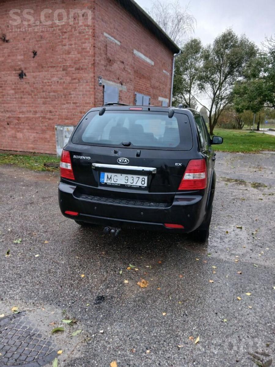 Melns Kia Sorento 2007 Kuldīga, ar dzinēja tilpumu 2.50 L un nobraukumu 321 tūkst. km par 1780 €, foto 8 vietnē AUTOMOTO.COM.LV