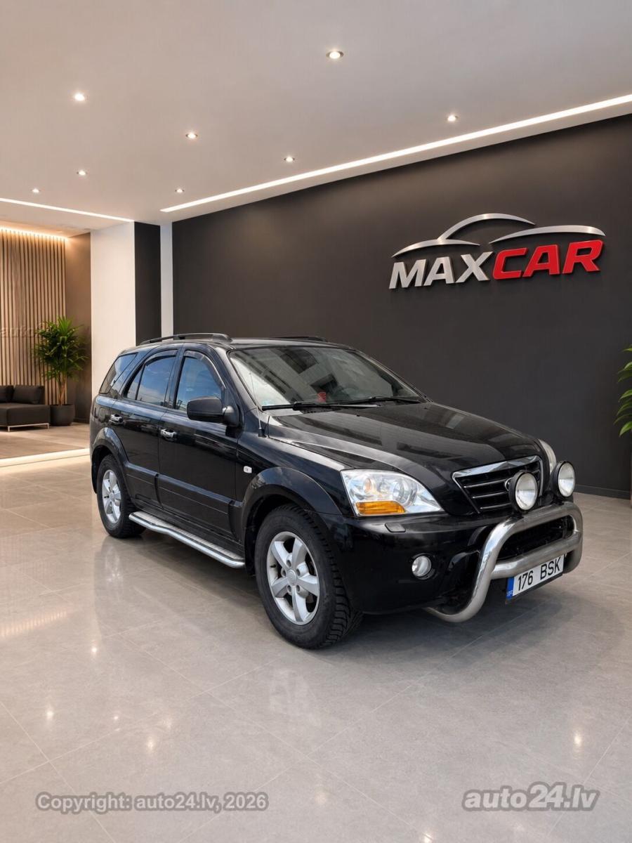 Melns Kia Sorento 2008 Tallina, ar dzinēja tilpumu 2.50 L un nobraukumu 326 tūkst. km par 2999 €, foto 1 vietnē AUTOMOTO.COM.LV