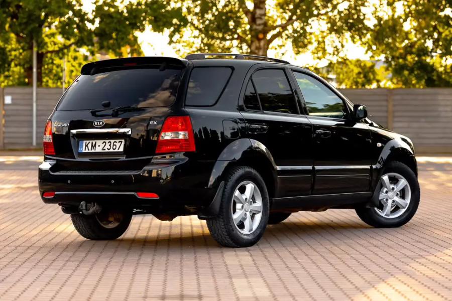 Melns Kia Sorento 2008 Jelgava, ar dzinēja tilpumu 2.50 L un nobraukumu 274 tūkst. km par 4100 €, foto 6 vietnē AUTOMOTO.COM.LV