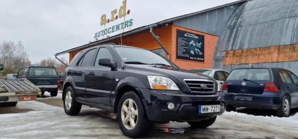 Melns Kia Sorento 2008 Valmiera, ar dzinēja tilpumu 2.50 L un nobraukumu 288 tūkst. km par 1800 €, foto 1 vietnē AUTOMOTO.COM.LV