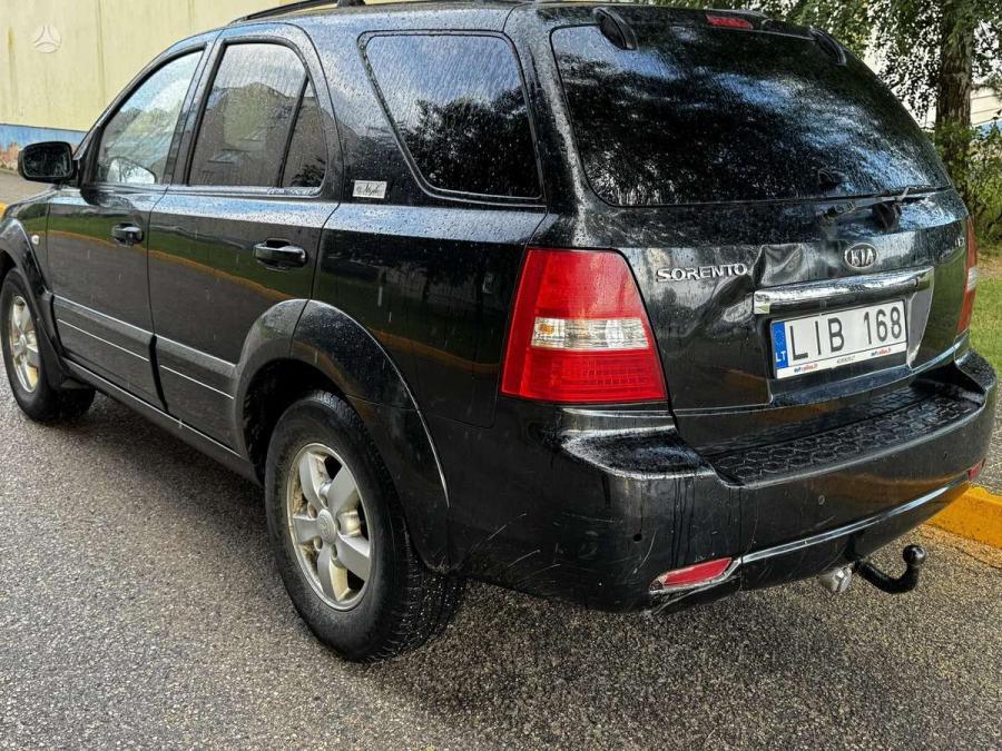Melns Kia Sorento 2008 Ukmergė, ar dzinēja tilpumu 2.50 L un nobraukumu 284 tūkst. km par 1800 €, foto 4 vietnē AUTOMOTO.COM.LV