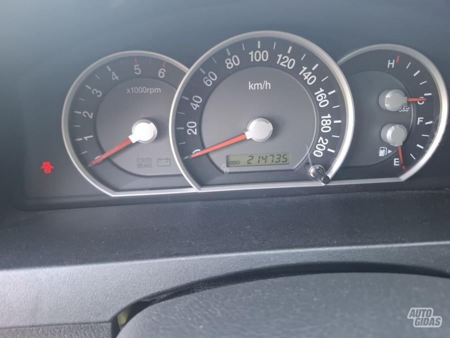 Black Kia Sorento 2009 in Prienai, with an engine capacity of 2.50 L and mileage of 215 thousand km for 3800 €, photo 29 on AUTOMOTO.COM.LV