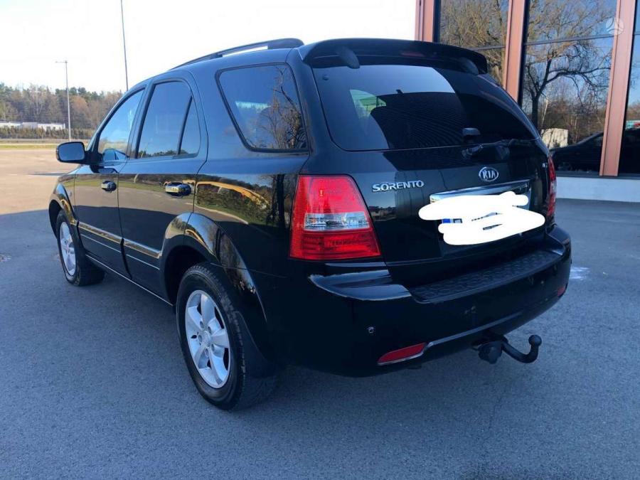Melns Kia Sorento 2009 Kauņa, ar dzinēja tilpumu 2.50 L un nobraukumu 280 tūkst. km par 3200 €, foto 3 vietnē AUTOMOTO.COM.LV