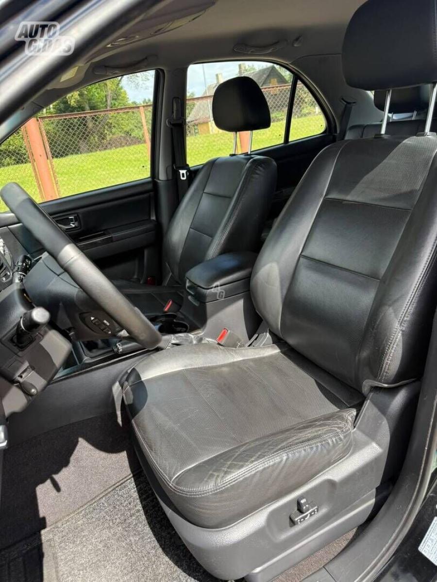Black Kia Sorento 2009 in Prienai, with an engine capacity of 2.50 L and mileage of 225 thousand km for 3700 €, photo 23 on AUTOMOTO.COM.LV