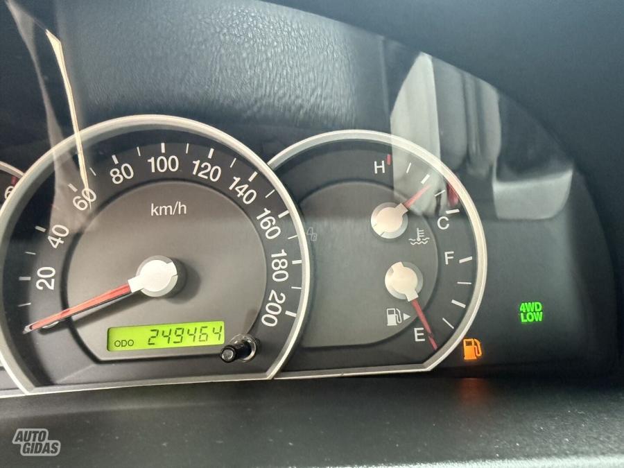 Black Kia Sorento 2009 in Prienai, with an engine capacity of 2.50 L and mileage of 249 thousand km for 2650 €, photo 24 on AUTOMOTO.COM.LV