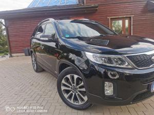 Black Kia Sorento 2014 in Prienai, with an engine capacity of 2.20 L and mileage of 191 thousand km for 9650 €, photo  on AUTOMOTO.COM.LV