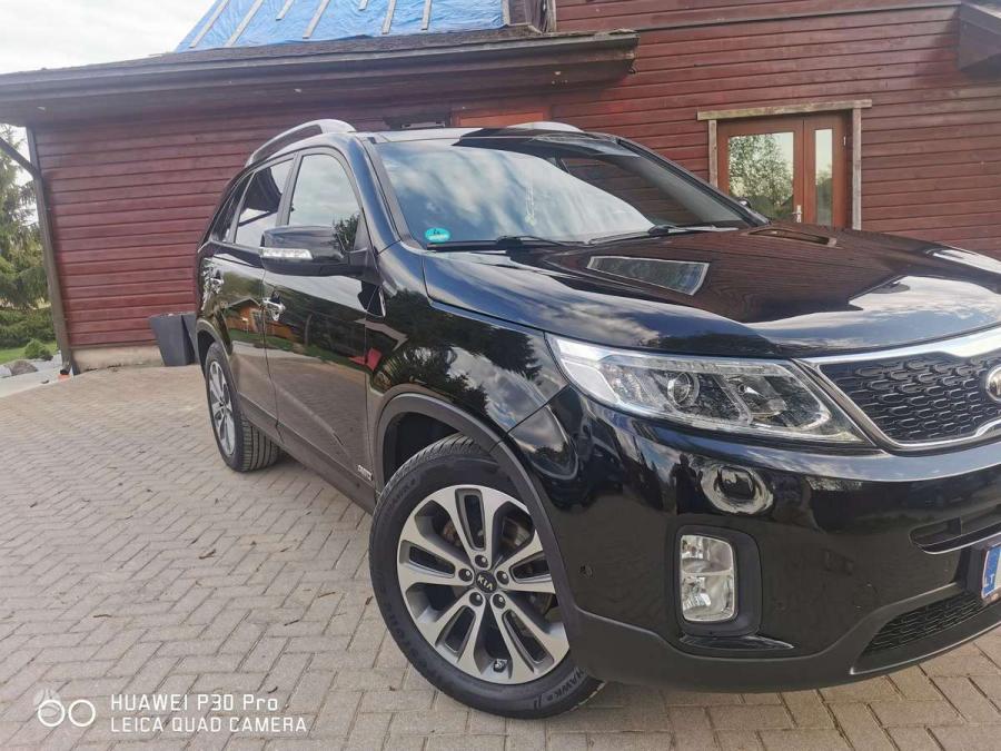 Melns Kia Sorento 2014 Prienai, ar dzinēja tilpumu 2.20 L un nobraukumu 191 tūkst. km par 9650 €, foto 1 vietnē AUTOMOTO.COM.LV