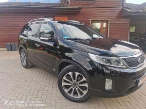 Black Kia Sorento 2014 in Prienai, with an engine capacity of 2.20 L and mileage of 191 thousand km for 9450 €, photo  on AUTOMOTO.COM.LV