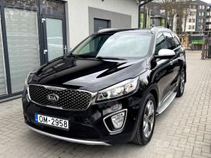 Melns Kia Sorento 2015 Rīga, ar dzinēja tilpumu 2.20 L un nobraukumu 153 tūkst. km par 13500 €, foto  vietnē AUTOMOTO.COM.LV