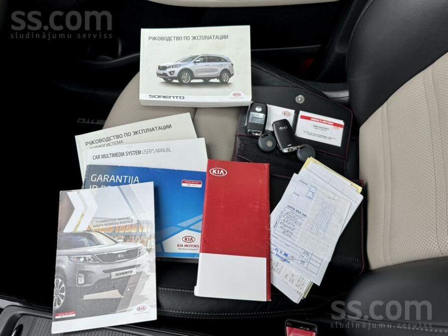Melns Kia Sorento 2015 Rīga, ar dzinēja tilpumu 2.20 L un nobraukumu 153 tūkst. km par 13500 €, foto 33 vietnē AUTOMOTO.COM.LV
