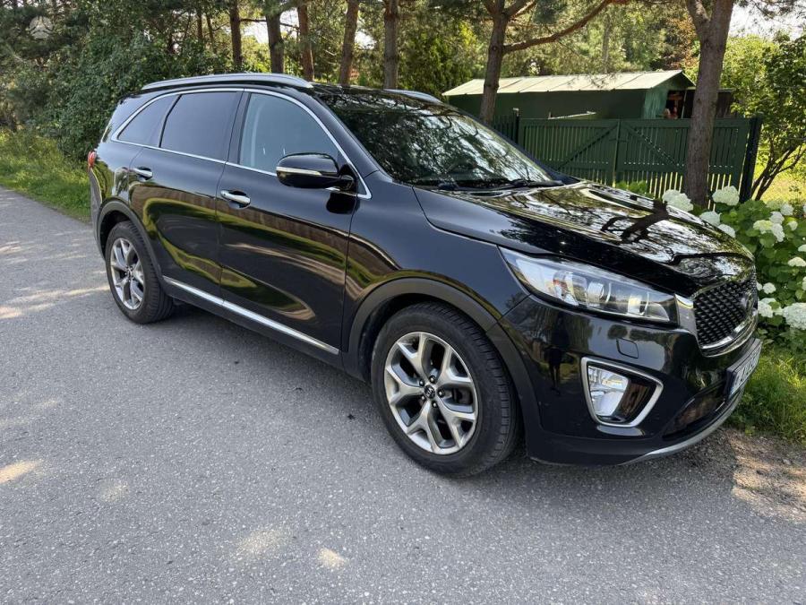 Melns Kia Sorento 2015 Viļņa, ar dzinēja tilpumu 2.20 L un nobraukumu 224 tūkst. km par 12900 €, foto 5 vietnē AUTOMOTO.COM.LV