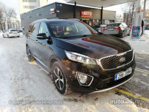 Black Kia Sorento 2015 in Tallinn, with an engine capacity of 2.20 L and mileage of 136 thousand km for 15950 €, photo  on AUTOMOTO.COM.LV