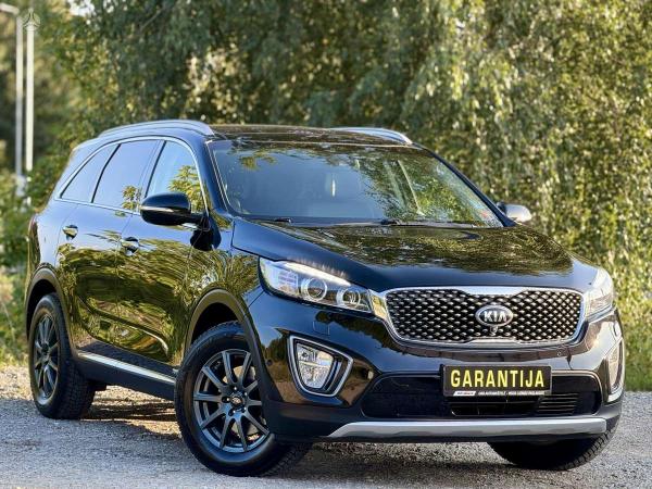 Melns Kia Sorento 2015 Šauļi, ar dzinēja tilpumu 2.20 L un nobraukumu 210 tūkst. km par 15950 €, foto 1 vietnē AUTOMOTO.COM.LV